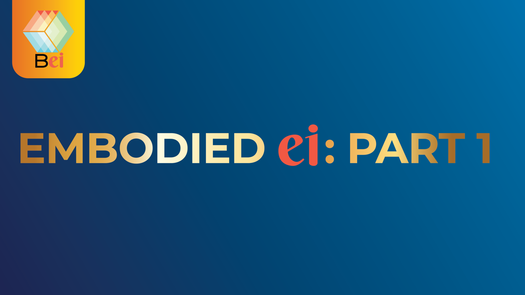 Discover Your EI - Beyond EI