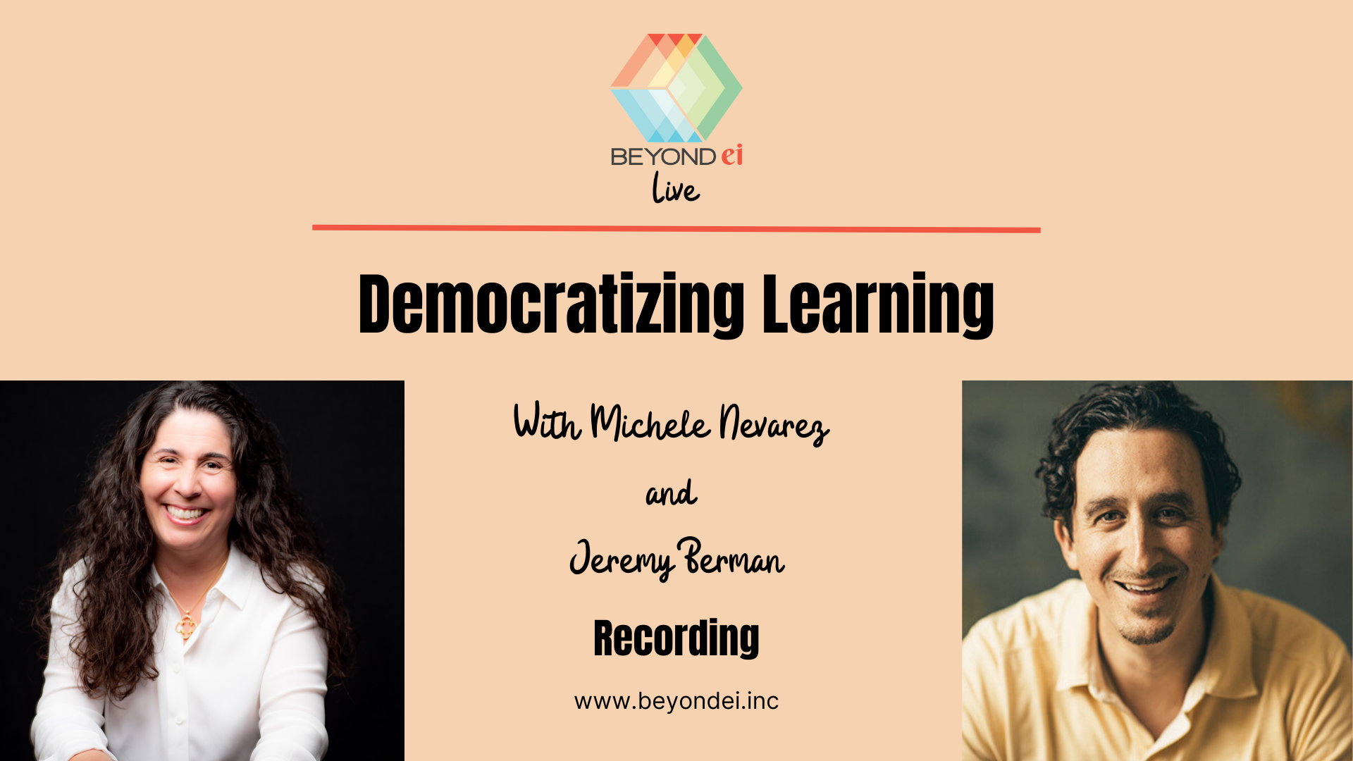 Democratizing Learning - Beyond EI
